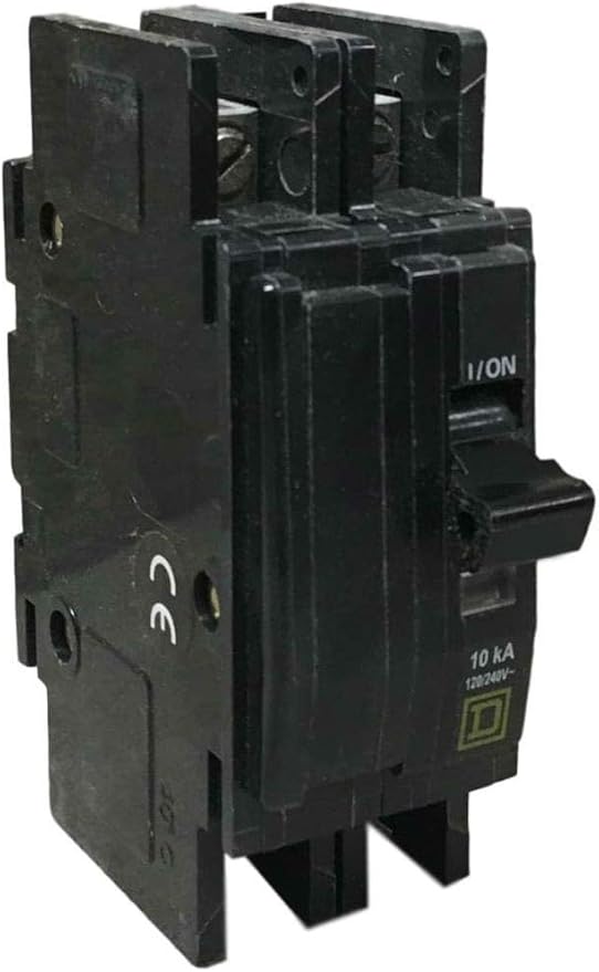 SCHNEIDER ELECTRIC 120/240-Volt 15-Amp QOU215 Miniature Circuit Breaker ...