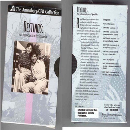 Amazon.com: Destinos: An Introduction to Spanish Lecciones 1-4 : Movies ...