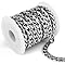 Amazon.com: [16.5 Ft] Gunmetal Stainless Steel Cuban Chains Roll, 7mm ...