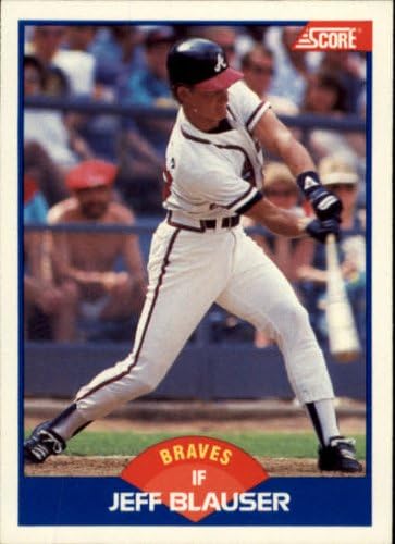 Amazon.com: 1989 Score Baseball Card #589 Jeff Blauser Mint ...