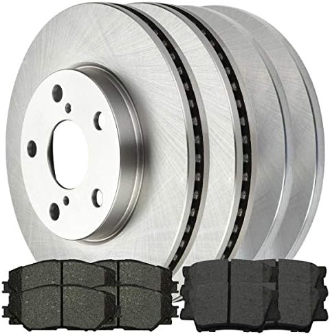 Max Advanced Brakes Front & Rear Brake Kit For 2006-2018 Toyota RAV4 w ...