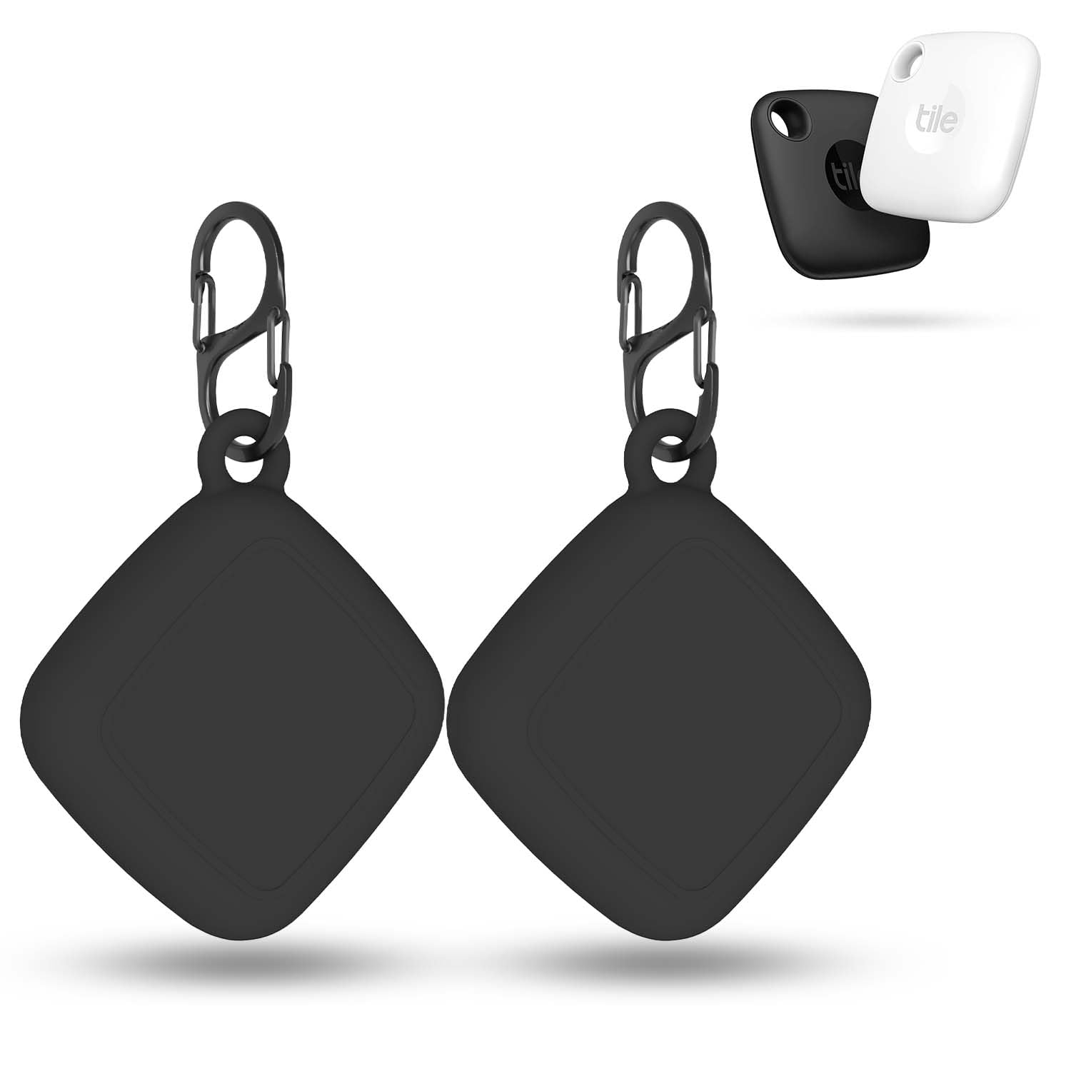 Amazon.com: FGERWZ [2 Pack] Silicon Case for Tile Mate 2022 Tracker ...