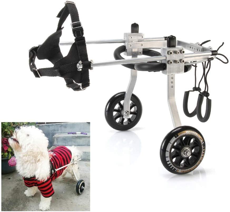 Buy Adjustable Dog Wheelchair Paralyzed Hind Leg Rehabilitation Dog ...