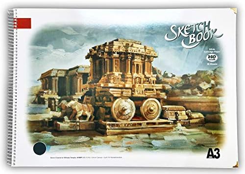 LRS Sketch Book A3 Size - 50 Sheets(100 Pages) - Natural Cartridge ...