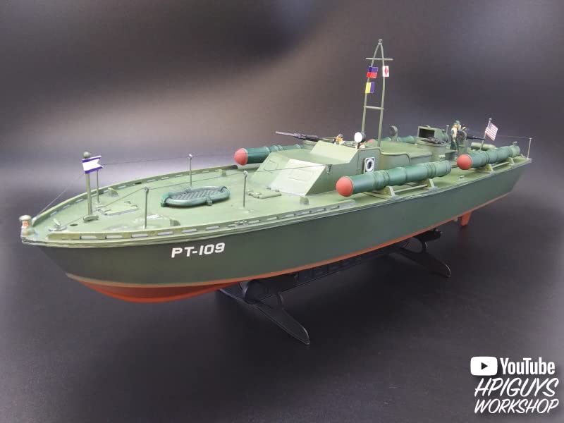 John F. Kennedy PT109 - Scale Model Kits Online Store
