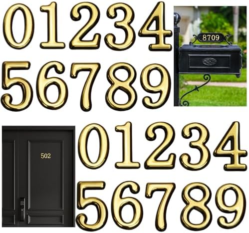 Amazon.com: opasyo 30 Pieces Mailbox Numbers for Outside 2 inch 0-9 ...