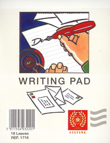 Silvine Writing Pad Lined 24 Sheets : Amazon.co.uk: Everything Else