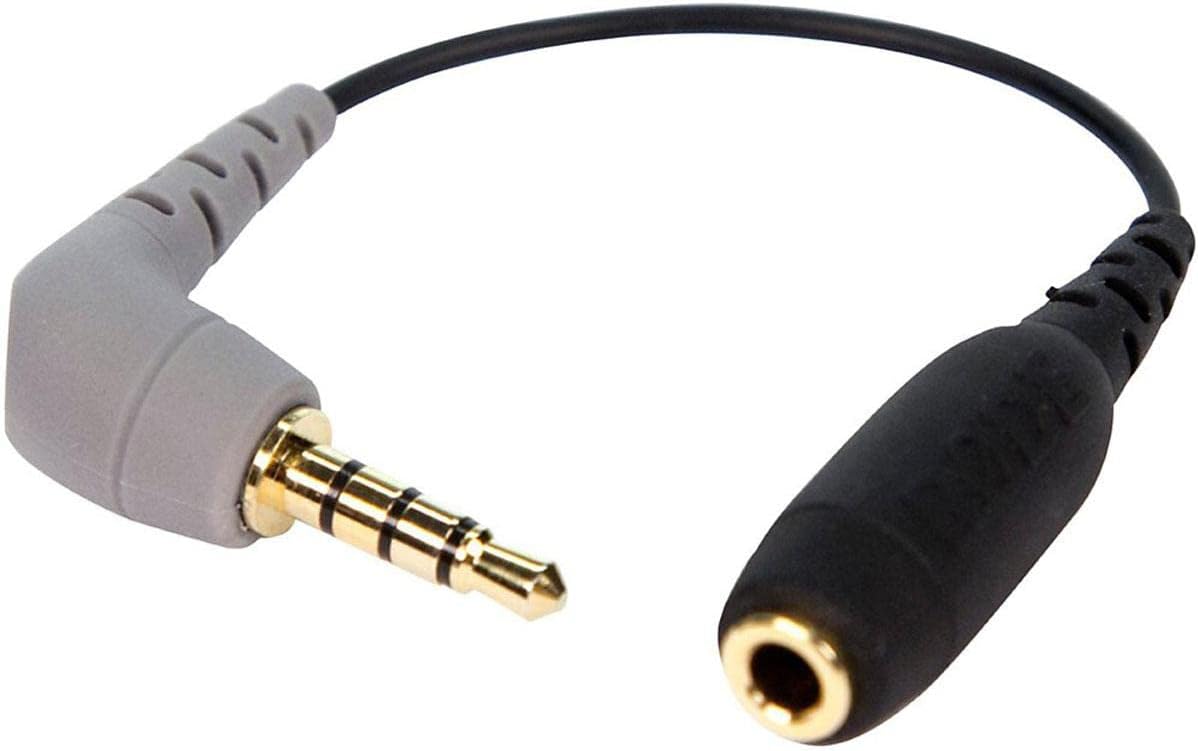 Amazon.com: Rode SC4 3.5mm TRS to TRRS Microphone Cable Adaptor, 3 ...