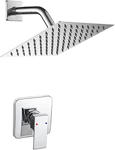 Shower Faucet Single Function Shower Trim Kit with Rough-in Valve ...