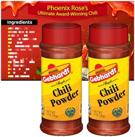 Amazon.com : Gebhardt CHILI POWDER 3oz (85g) : Grocery & Gourmet Food