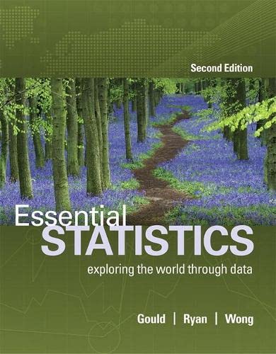 Amazon.com: Essential Statistics: 9780134134406: Gould, Robert, Ryan ...