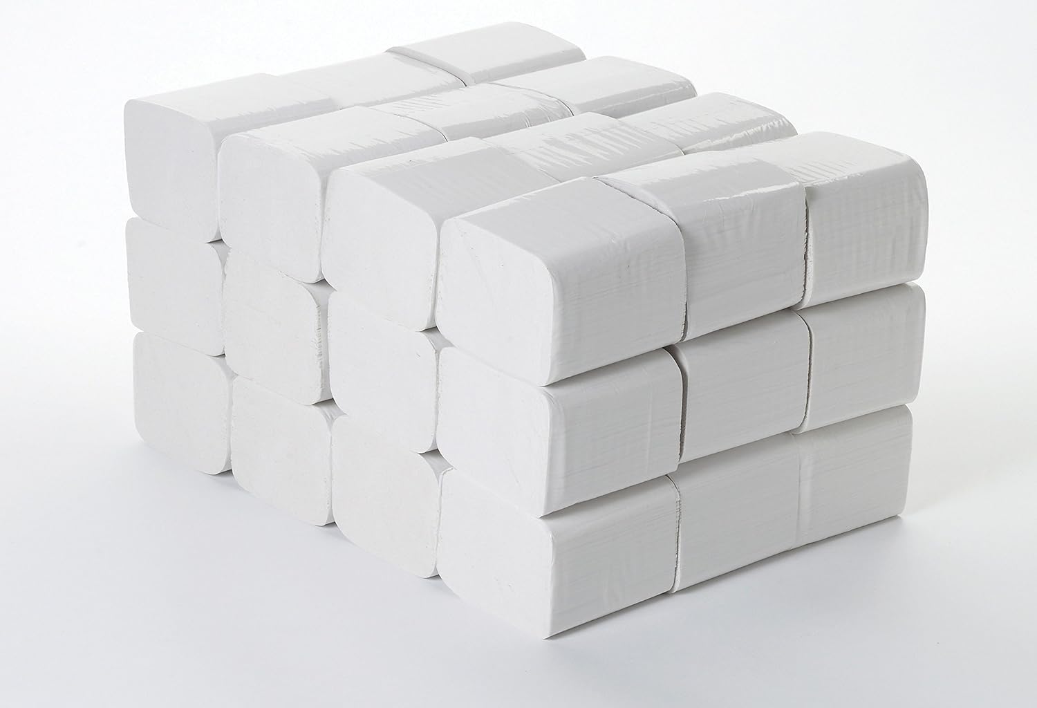36 x 250 flat interleaved toilet tissue paper bulk pack - 9000 sheets ...
