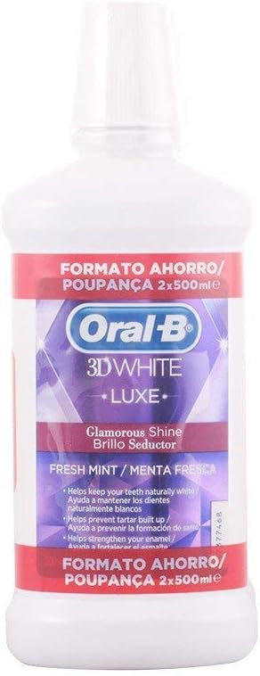Oral-B 3D White Luxe Brillo Seductor Colutorio - 100 ml : Amazon.es ...