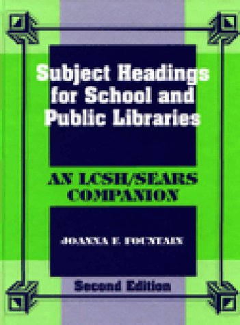 Amazon.com: Subject Headings for School and Public Libraries: An LCSH ...