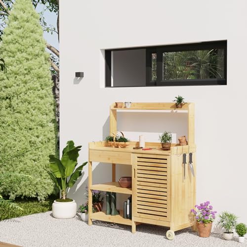 Faszinierend Pflanztisch Mit Unterschrank Bild