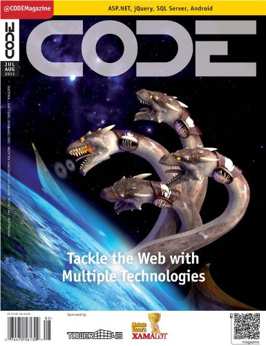 Amazon.com: CODE Magazine - 2013 Jul/Aug (Ad-Free!) eBook : Paddock ...