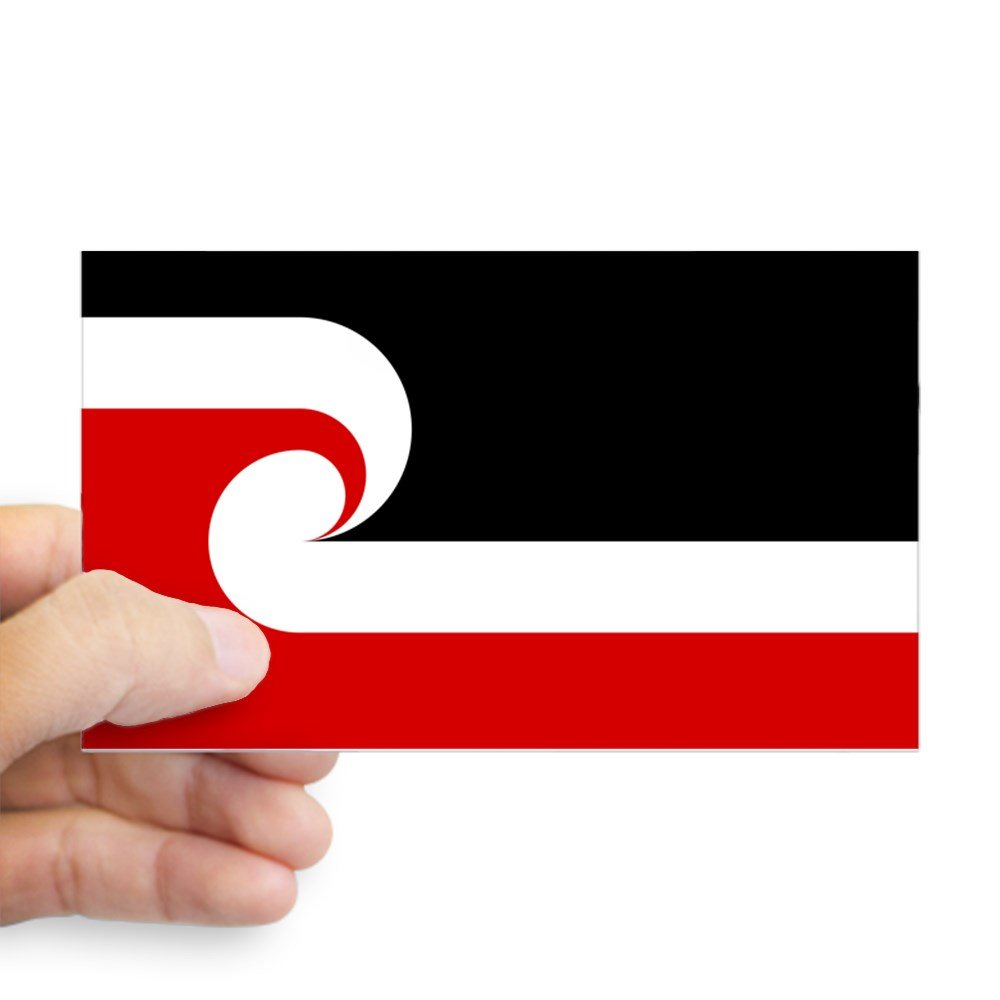 Cafepress Maori Flag Rectangle Bumper Sticker Car Decal | Desertcart INDIA
