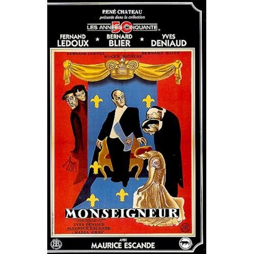 Monseigneur [Francia] [VHS]: Amazon.es: Blier, Bernard, Richebe, Roger ...