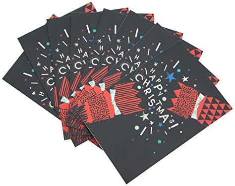 Hallmark Luxury Christmas Crackers, Pack of 6 in 1 Red Tartan Design ...