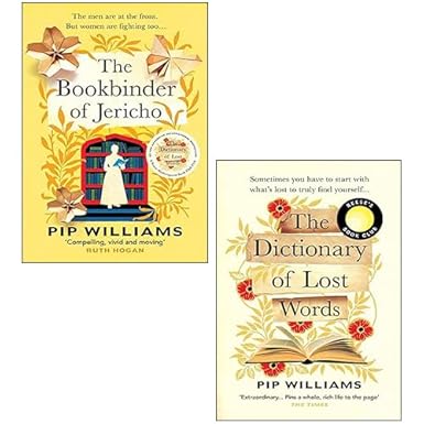 Amazon.com: Pip Williams 2 Books Collection Set (The Dictionary of Lost Words & The Bookbinder ...