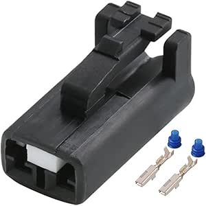 Amazon.co.jp: 7282-7029-40 7283-7029-40 ABSセンサープラグ、MG651092-5 KET 2ピンメスオス電線コネクタ、KIAヒュンダイに適合 ...