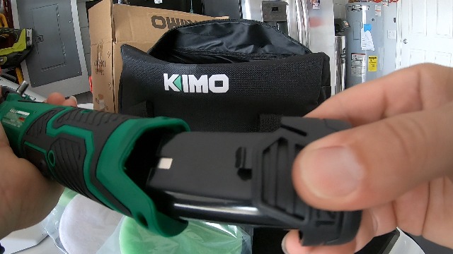 Watch KIMO Cordless Car Buffer Polisher Kit w/ 2.0Ah Battery-unboxing on Amazon Live