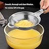 Amazon.com: Collfa Punch Hole Sieve Fine Mesh Stainless Steel Small ...