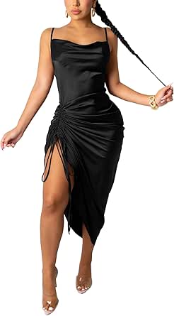 Amazon.com: Club Dress Sexy Dress for Women Wedding Party Birthday ...