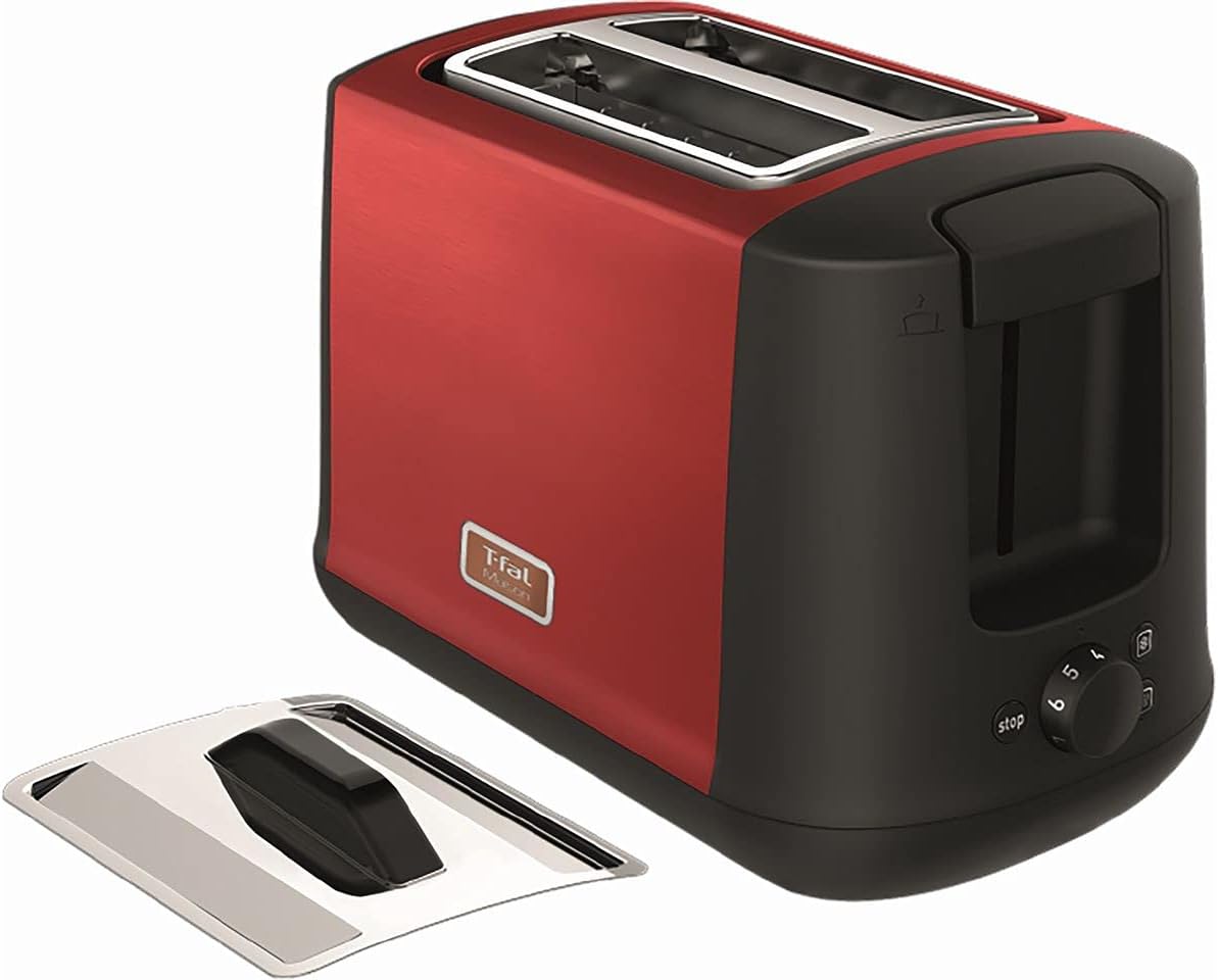 Amazon.co.jp: Tefal TT3425JP Pop-up Toaster, 7 Levels of Baked Color ...