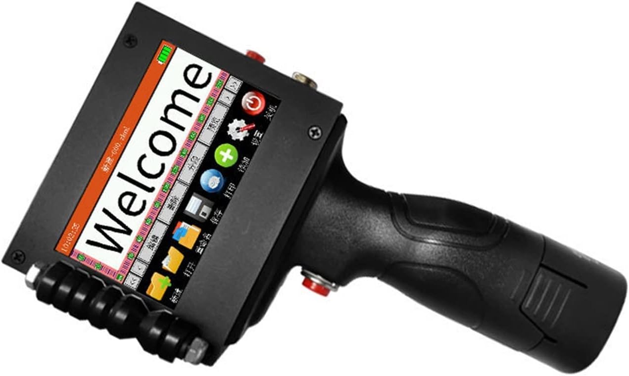 GZDUTS Portable inkjet printer 1683S Double Nozzle 50mm Enlarged Type ...