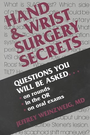 Hand and Wrist Surgery Secrets: 9781560533641: Medicine & Health ...