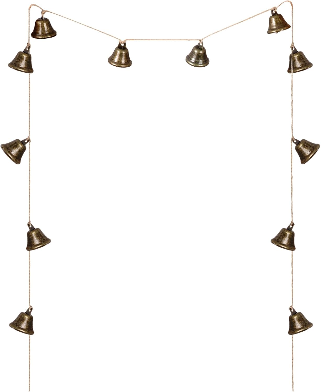 Amazon.com: Bell Hanging Garland 4.4Ft Rustic Bells Garland for ...