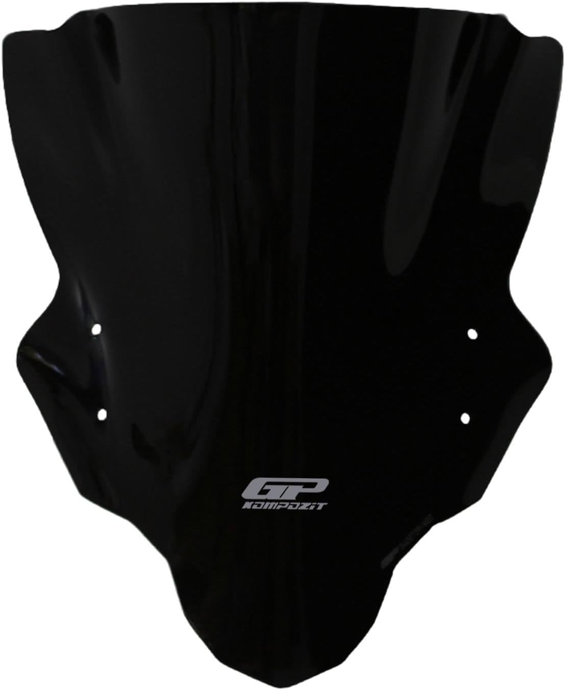 Amazon.com: GP Kompozit Touring Windshield Windscreen Black Compatible ...