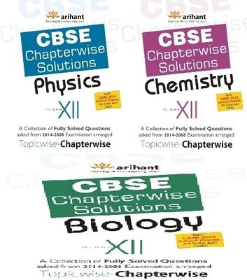 CBSE Chapterwise Solutions- PCB Class 12th: PCB Class 12 (Set of 3 ...
