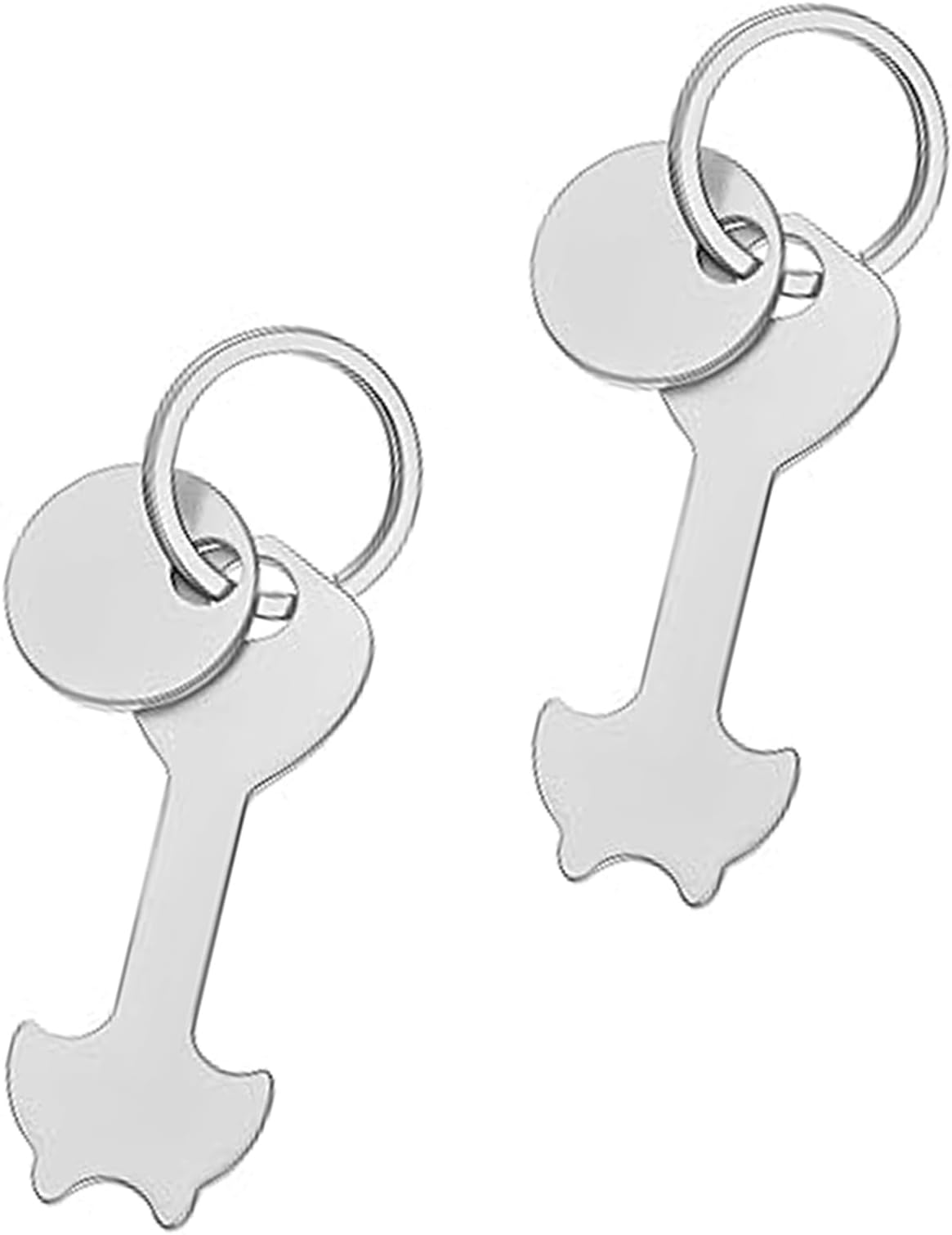 2 Set Shopping Trolley Releaser,Shopping Trolley Release Key,Stainless ...