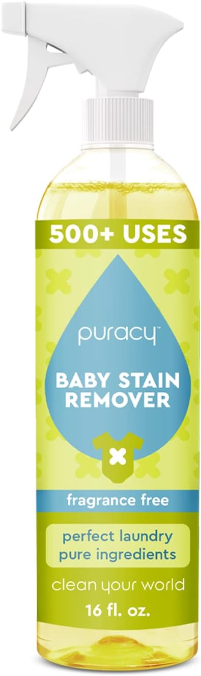 Amazon.com: Puracy Stain Remover for Baby Clothes and Cloth Diapers ...