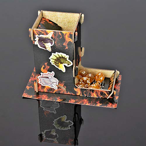 Snapklik.com : Dice Tower Kit Printed