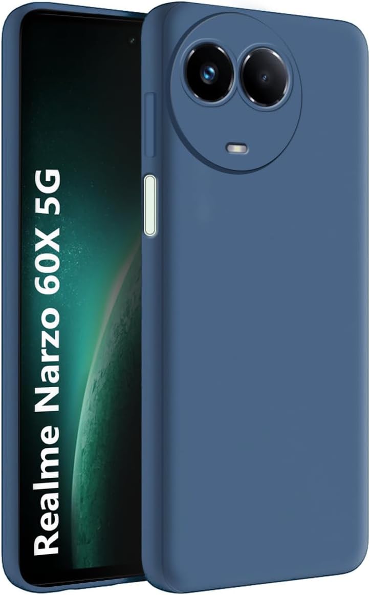 Fashionury Back Cover Case for Realme Narzo 60X 5G | Camera Bump ...
