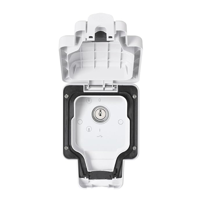 Buy MK Masterseal Plus K56425WHI 20 amp Key-Operated Switch Online at ...