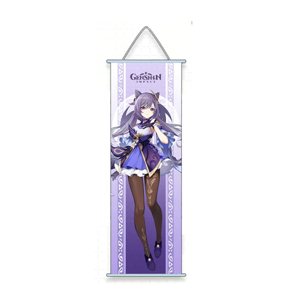 Buy Genshin Impact Wall Scroll - Genshin Impact Hanging - 30"x10" Wall ...