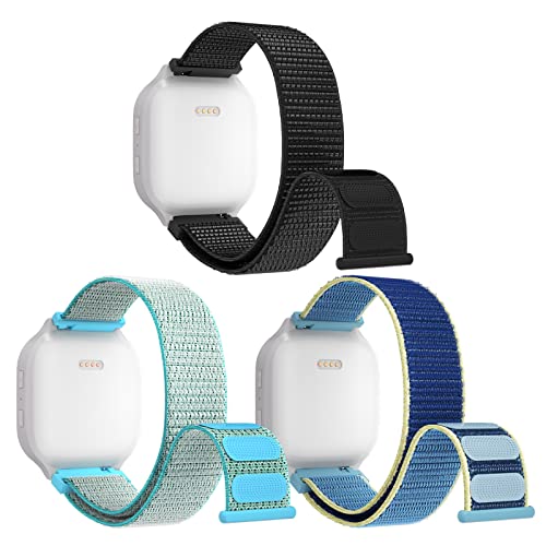 JZK 3-Pack Hook Loop Nylon Watch Band Compatible with Version Gizmo ...