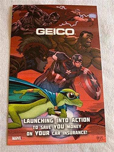 GEICO & MARVEL AVENGERS - 11"x17" Original Promo Movie Poster SDCC 2019 ...