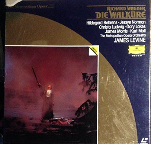 Amazon.com: Richard Wagner Die Walkure James Levine Laser Disc 1990 ...