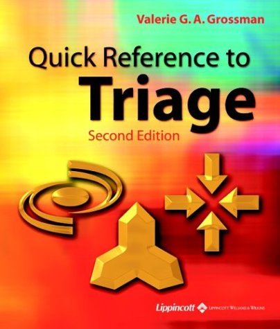 Quick Reference to Triage: Amazon.co.uk: Grossman, Valerie G.A ...