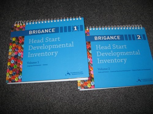 BRIGANCE Head Start Developmental Inventory 2-Volume Assessment Set ...