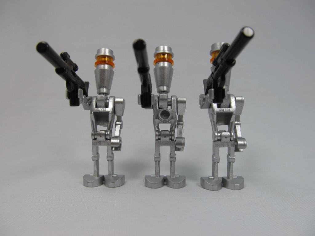 Amazon.co.jp: LEGOスターウォーズSilver Assassin Droid Lot ( x3 )ミニフィギュア : おもちゃ
