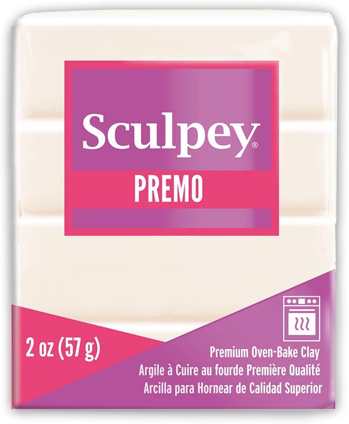 Amazon.com: Sculpey Premo™ Polymer Oven-Bake Clay, Translucent, Non ...
