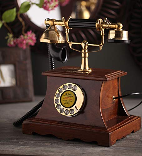 DEZIINE Antique Telephone, Vintage Retro landline House Home Phone ...