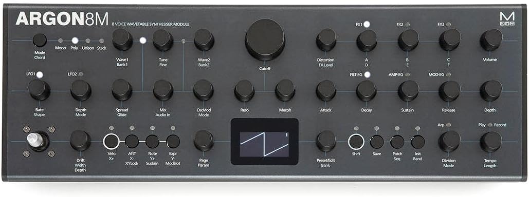 Amazon.com: Ashun Sound Machines Hydrasynth Desktop Synthesizer ...