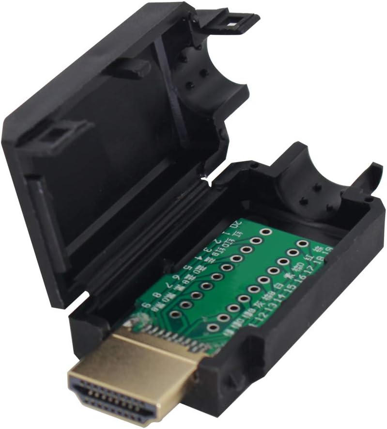 HDMI Male Connector Welding Plate Adapter Plug to Terminal Block ...